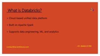 Performance Optimization in Databricks . | PDF