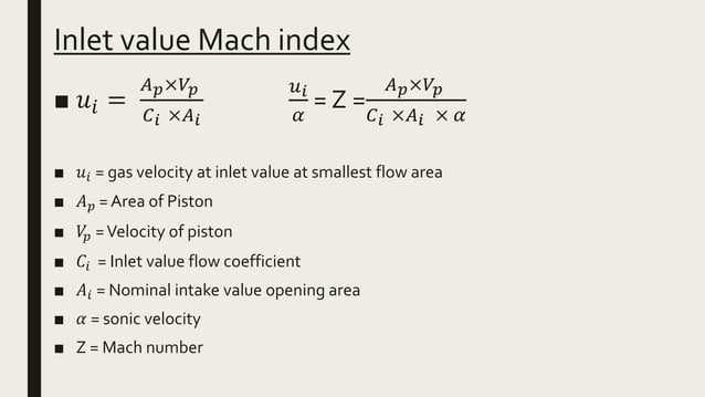 INTERNAL COMBUSTION ENGINE PERFORMANCE PARAMETERS | PPTX