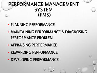 Performance planning | PPTX