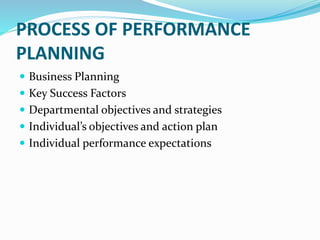 Performance planning | PPTX