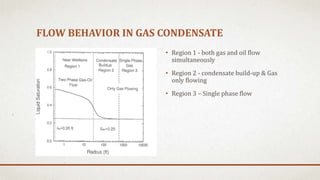 Performance prediction in gas condensate reservoir | PPTX