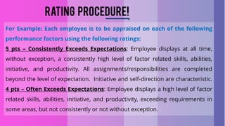 Performance Rating and Promotion | PPTX | Resume Writing and Advice ...