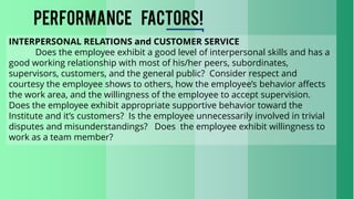 Performance Rating and Promotion | PPTX | Resume Writing and Advice ...