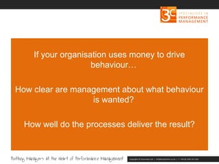 Performance Related Pay - Is it fair, transparent, behaviour-changing ...