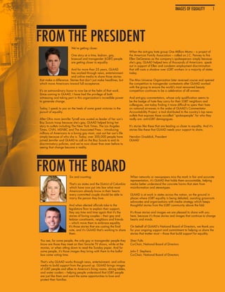 GLAAD Performance Report 2012 | PDF