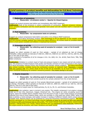 Performance report man & nissan engines with profile | PDF
