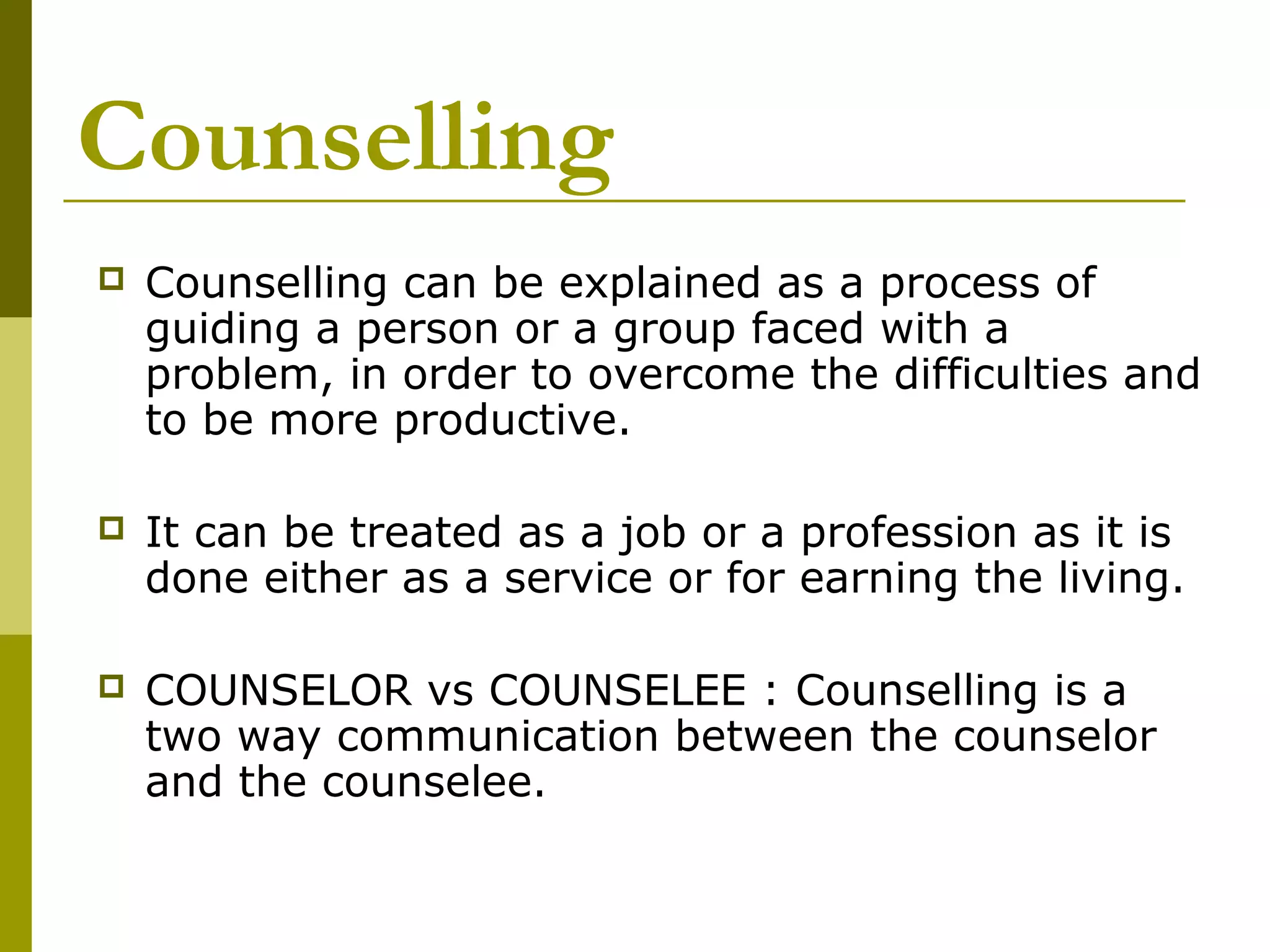 Performance review & counselling | PPT