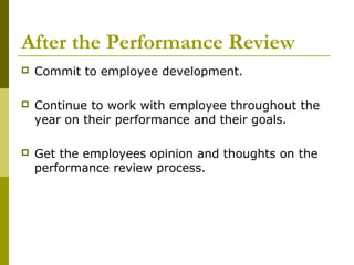 Performance review & counselling | PPT