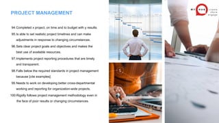 100 Performance Review Example Phrases | PPT