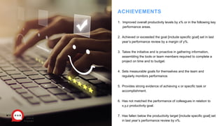 100 Performance Review Example Phrases | PDF