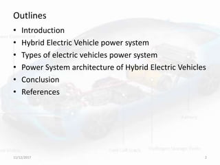 Performance review of hybrid vehicular power system | PPTX