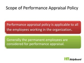 What is Performance Appraisal | PPTX