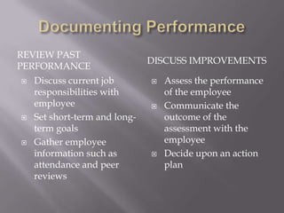 Performance reviews development plan | PPTX | Resume Writing and Advice ...
