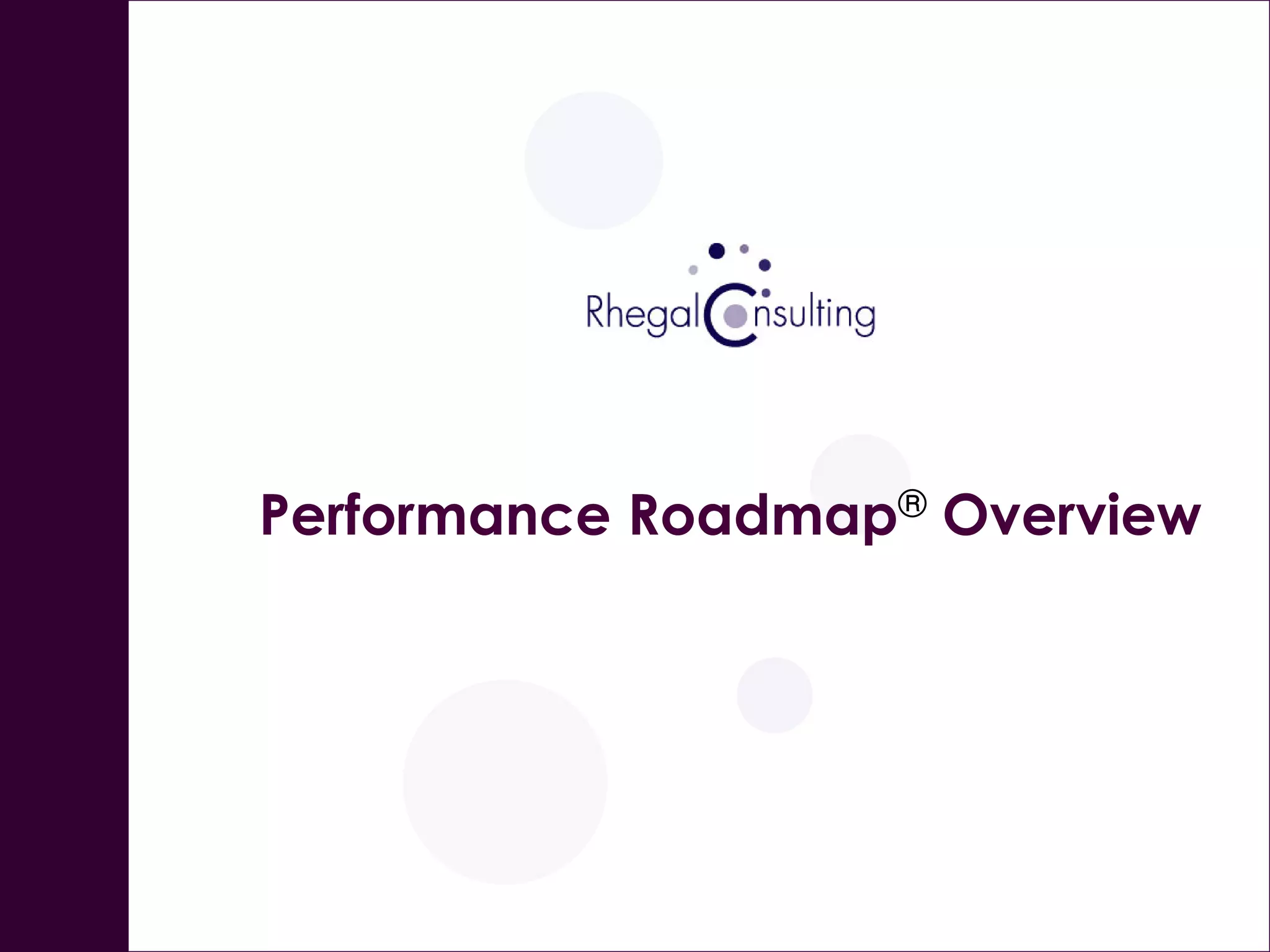 Performance Roadmap Overview | PPT