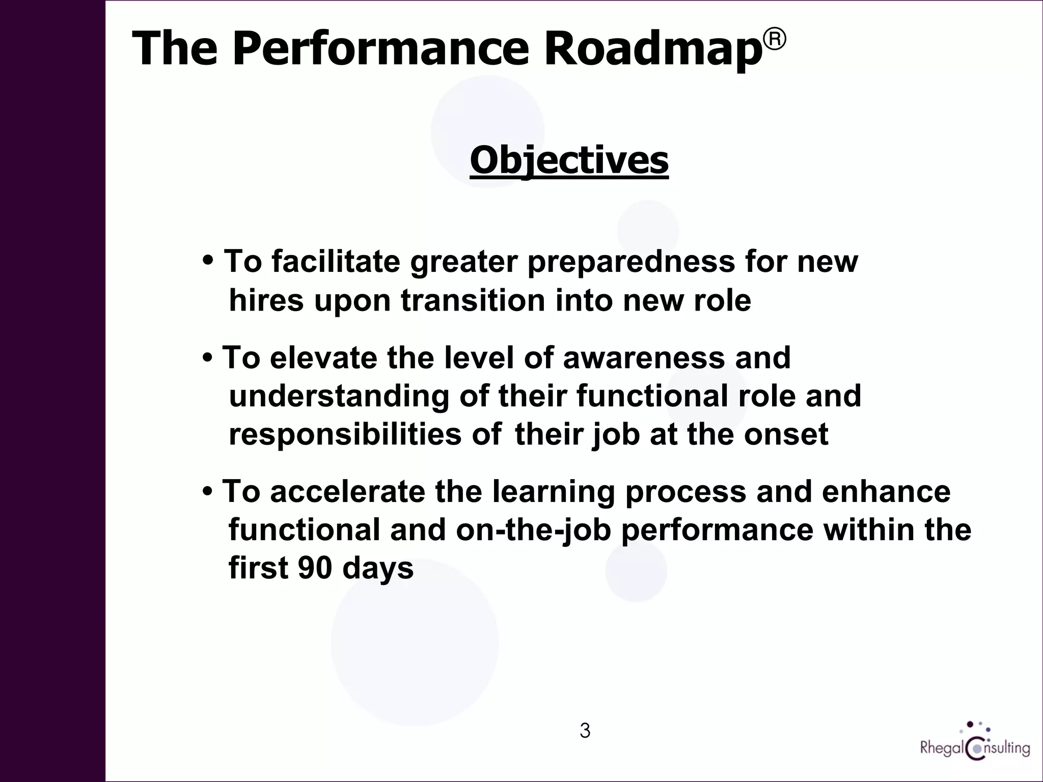Performance Roadmap Overview | PPT