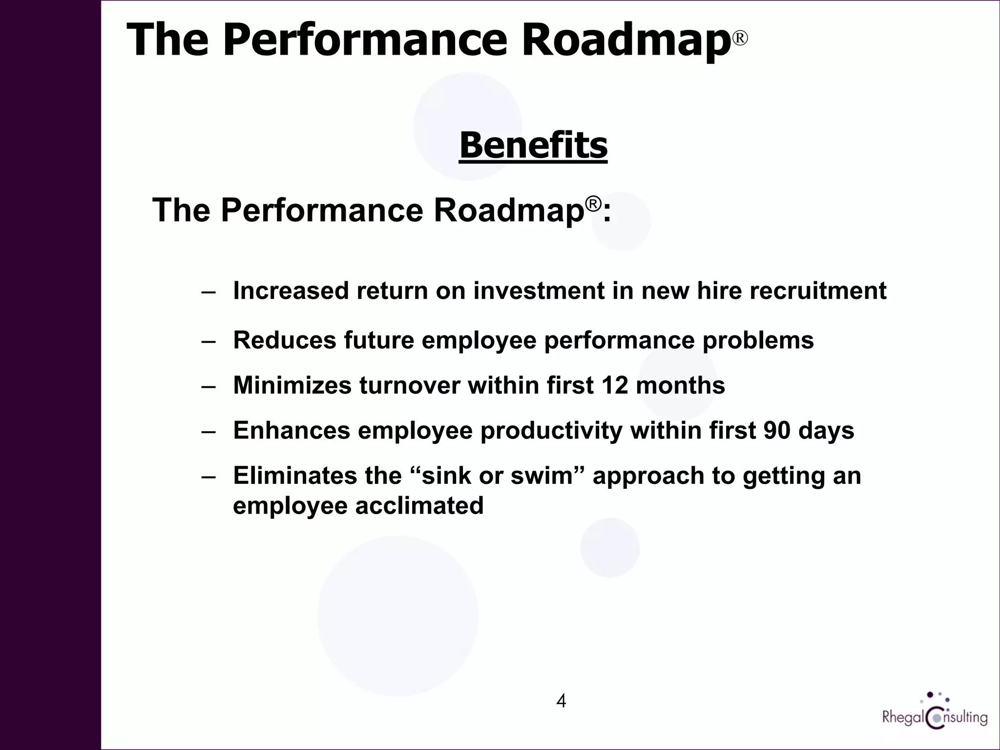 Performance Roadmap Overview | PPT