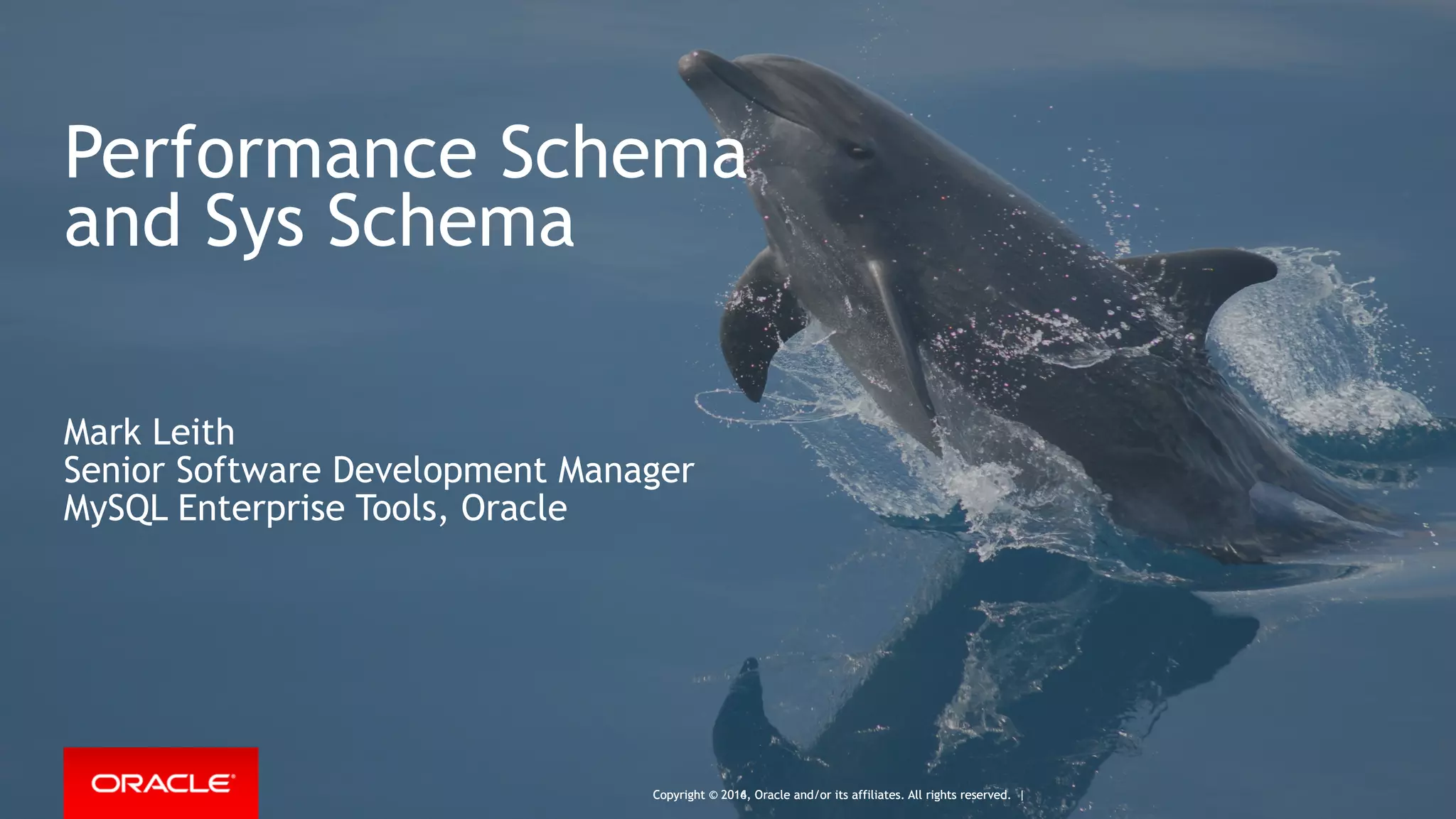 Performance schema and sys schema | PDF