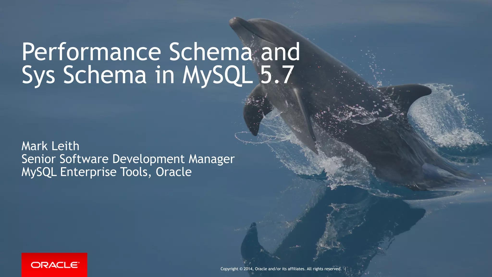 Performance Schema and Sys Schema in MySQL 5.7 | PDF