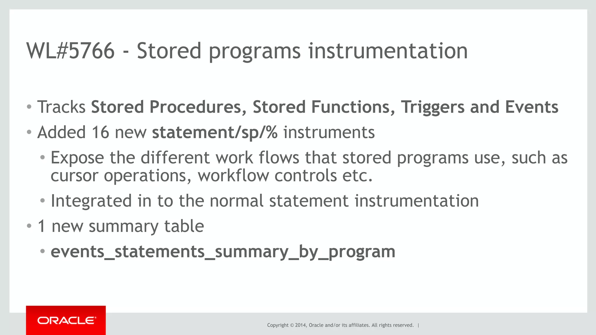 Performance Schema and Sys Schema in MySQL 5.7 | PDF