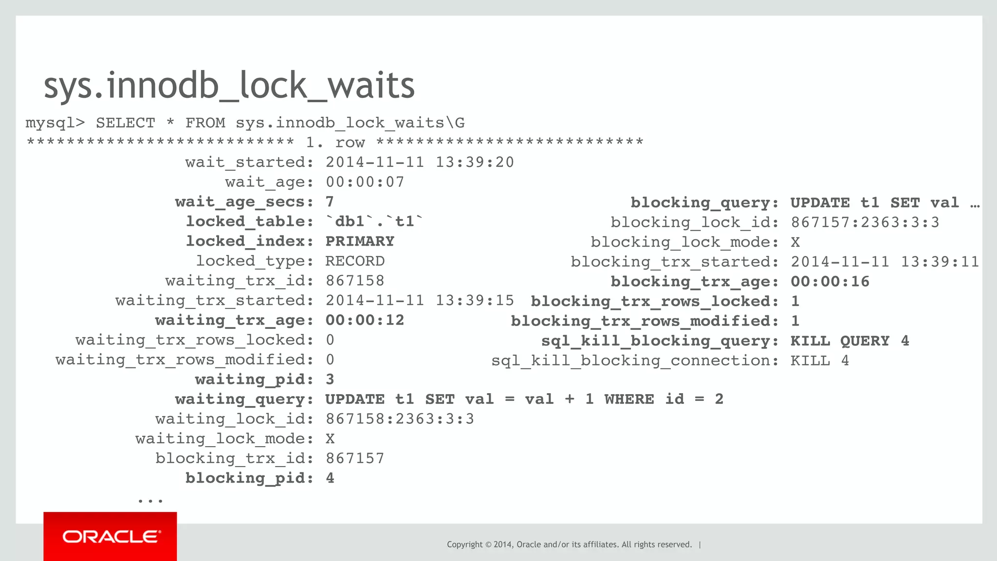 Performance Schema and Sys Schema in MySQL 5.7 | PDF