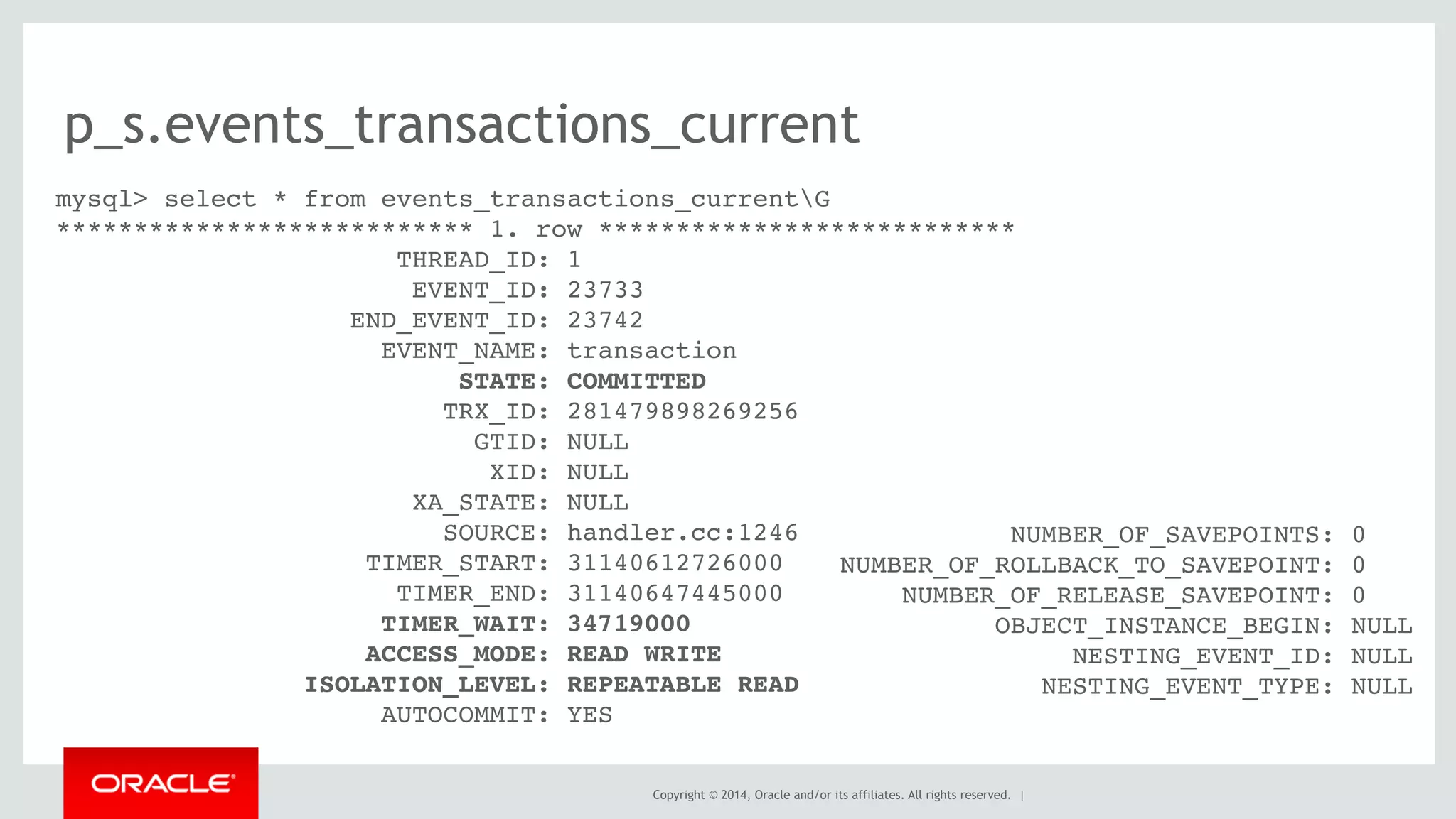 Performance Schema and Sys Schema in MySQL 5.7 | PDF