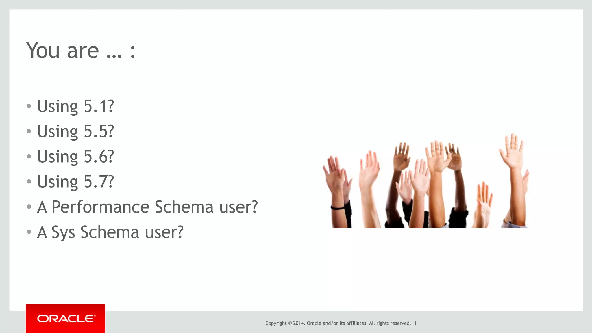 Performance Schema and Sys Schema in MySQL 5.7 | PDF