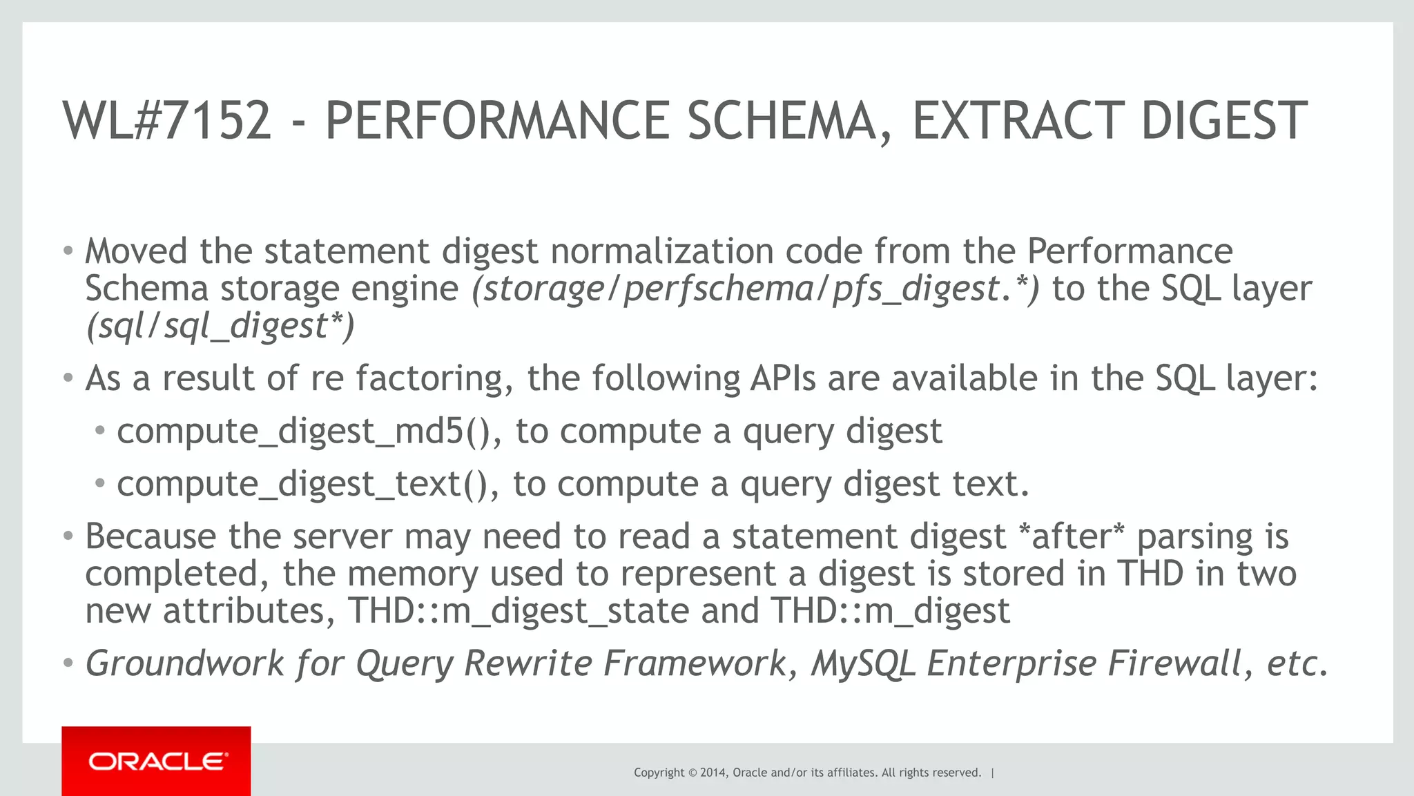 Performance Schema and Sys Schema in MySQL 5.7 | PDF