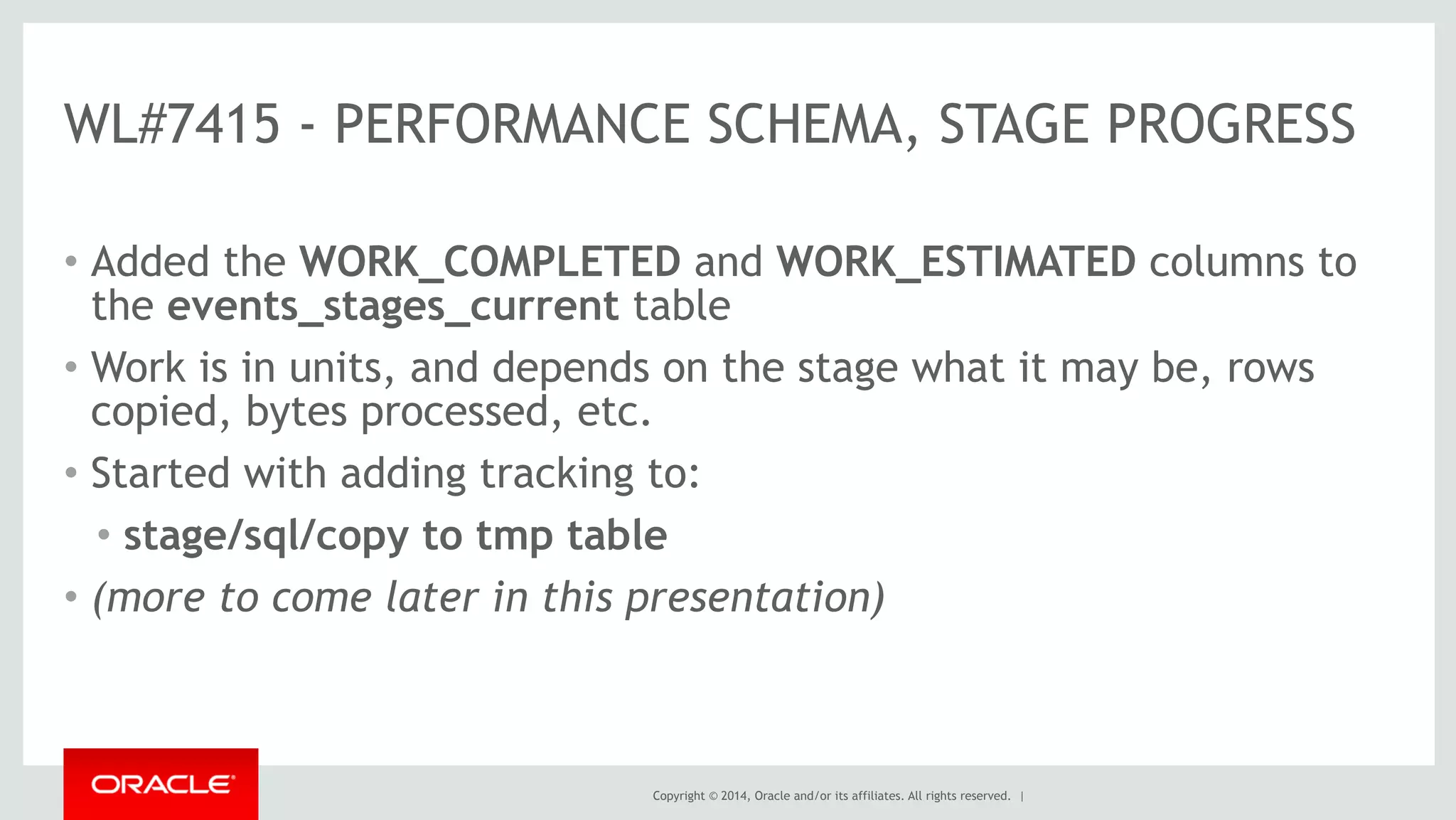 Performance Schema and Sys Schema in MySQL 5.7 | PDF