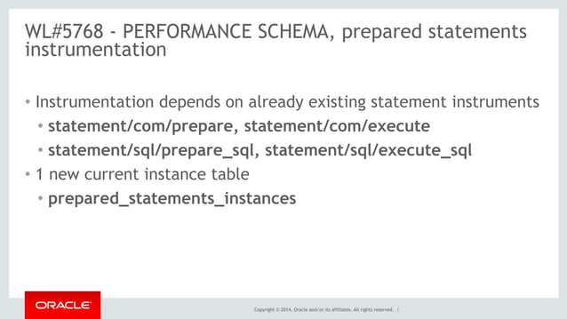 Performance Schema and Sys Schema in MySQL 5.7 | PDF