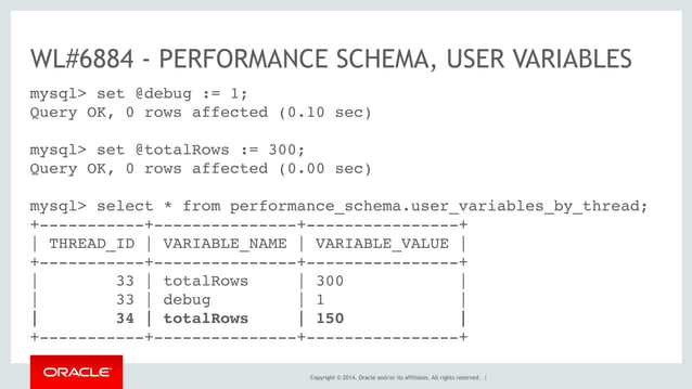 Performance Schema and Sys Schema in MySQL 5.7 | PDF