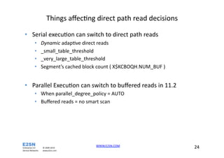 Tanel Poder - Performance stories from Exadata Migrations | PPT