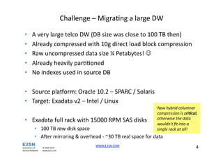 Tanel Poder - Performance stories from Exadata Migrations | PPT