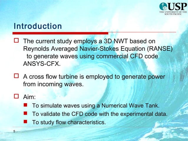 Performance studies on a direct drive turbine for wave power generation ...