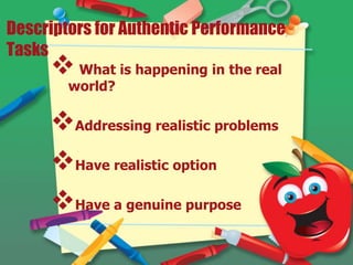 Performance task | PPTX