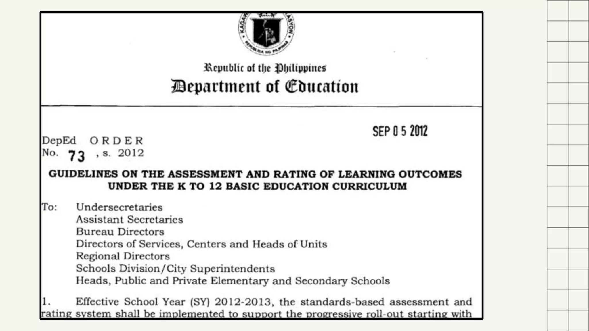 PERFORMANCE TASK | PPTX