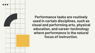 PERFORMANCE TASK | PPTX