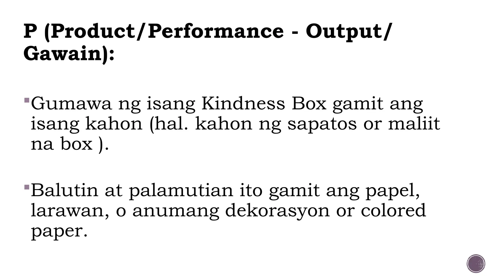 performance tas in makabansa ang kindness box | PPTX