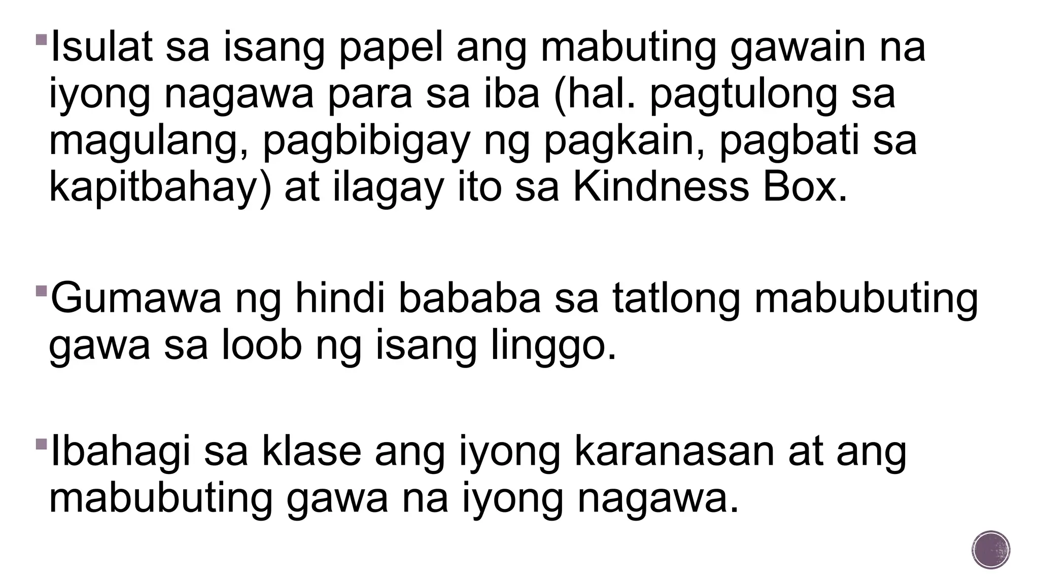 performance tas in makabansa ang kindness box | PPTX