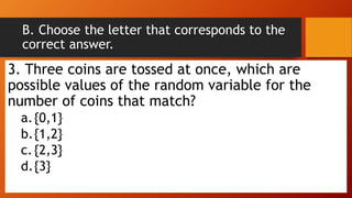 PERFORMANCE TASK 1 and 2.pptx STAT AND PROBAB | PPTX