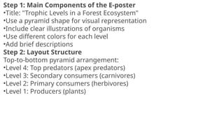 performance task 1 trophic level quarter 2 | PPTX