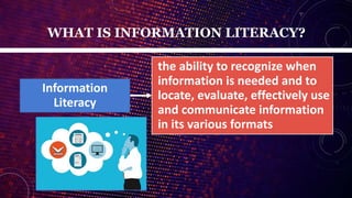 Performance Task #2- Information Literacy and Performance Task- Project ...