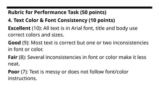 PERFORMANCE TASK in INformation and communication technology.pptx