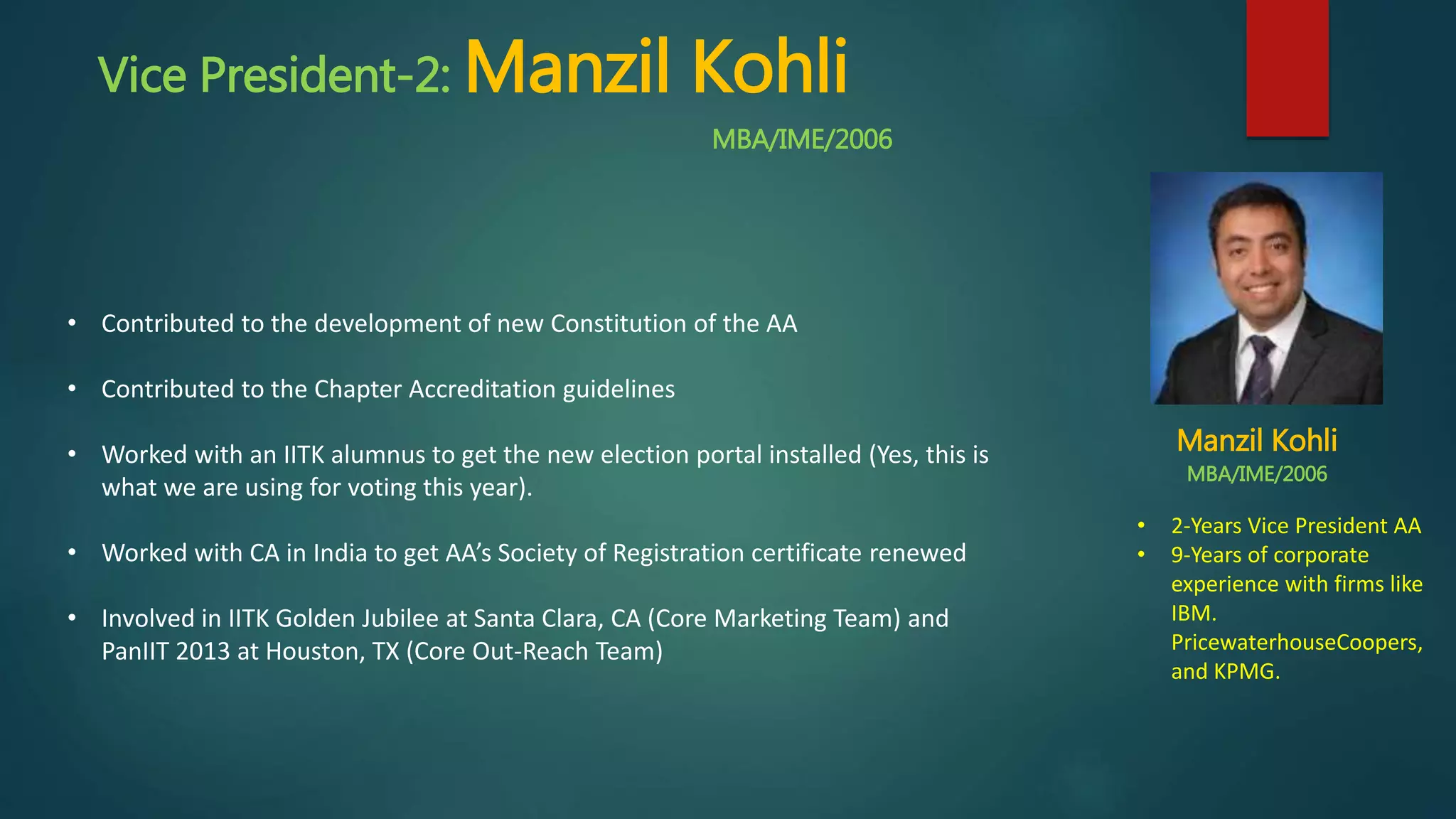 IITK AA Team performance | PPT