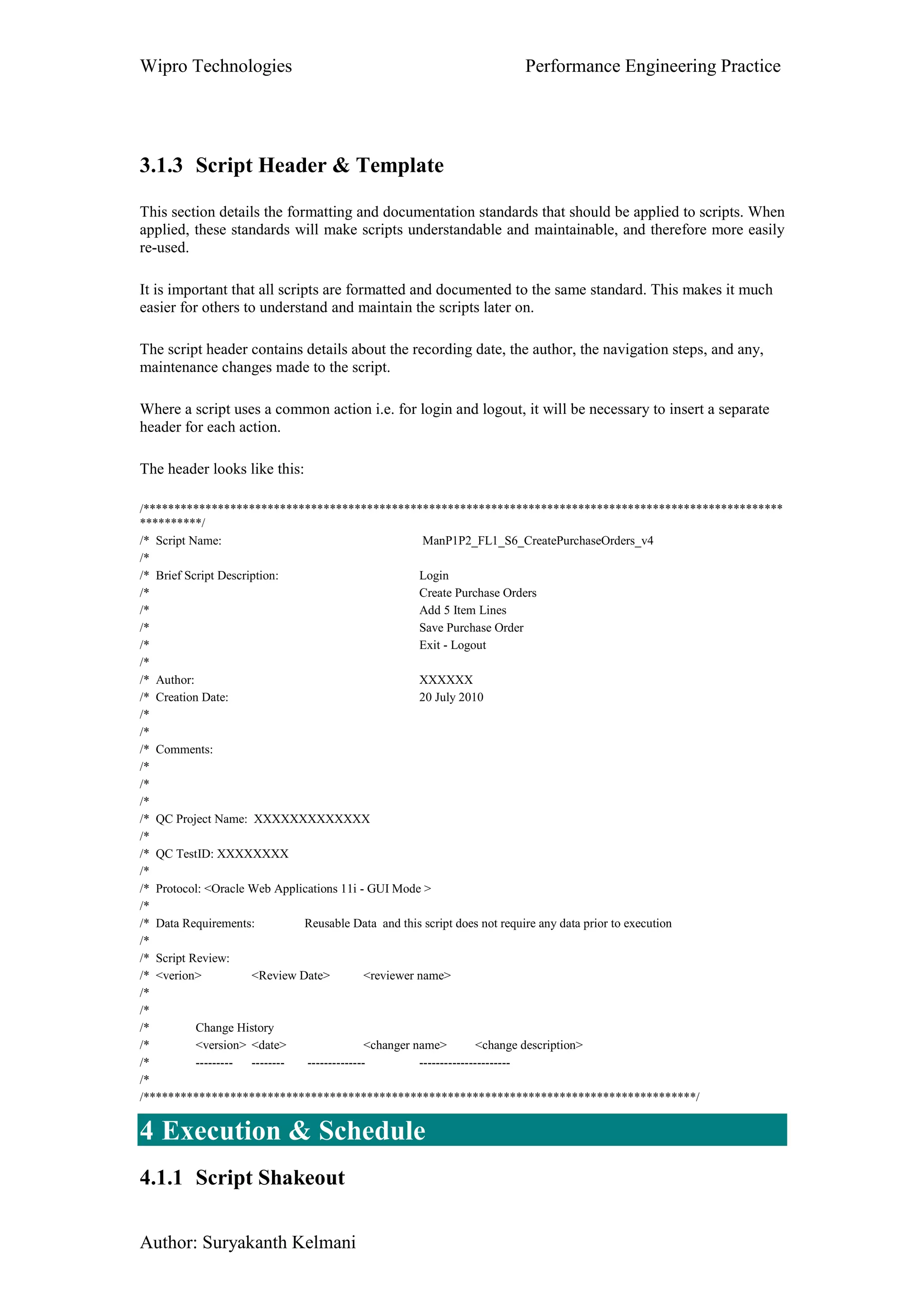 Performance Tesing Coding Standards And Best Practice Guidelines V1 Pdf