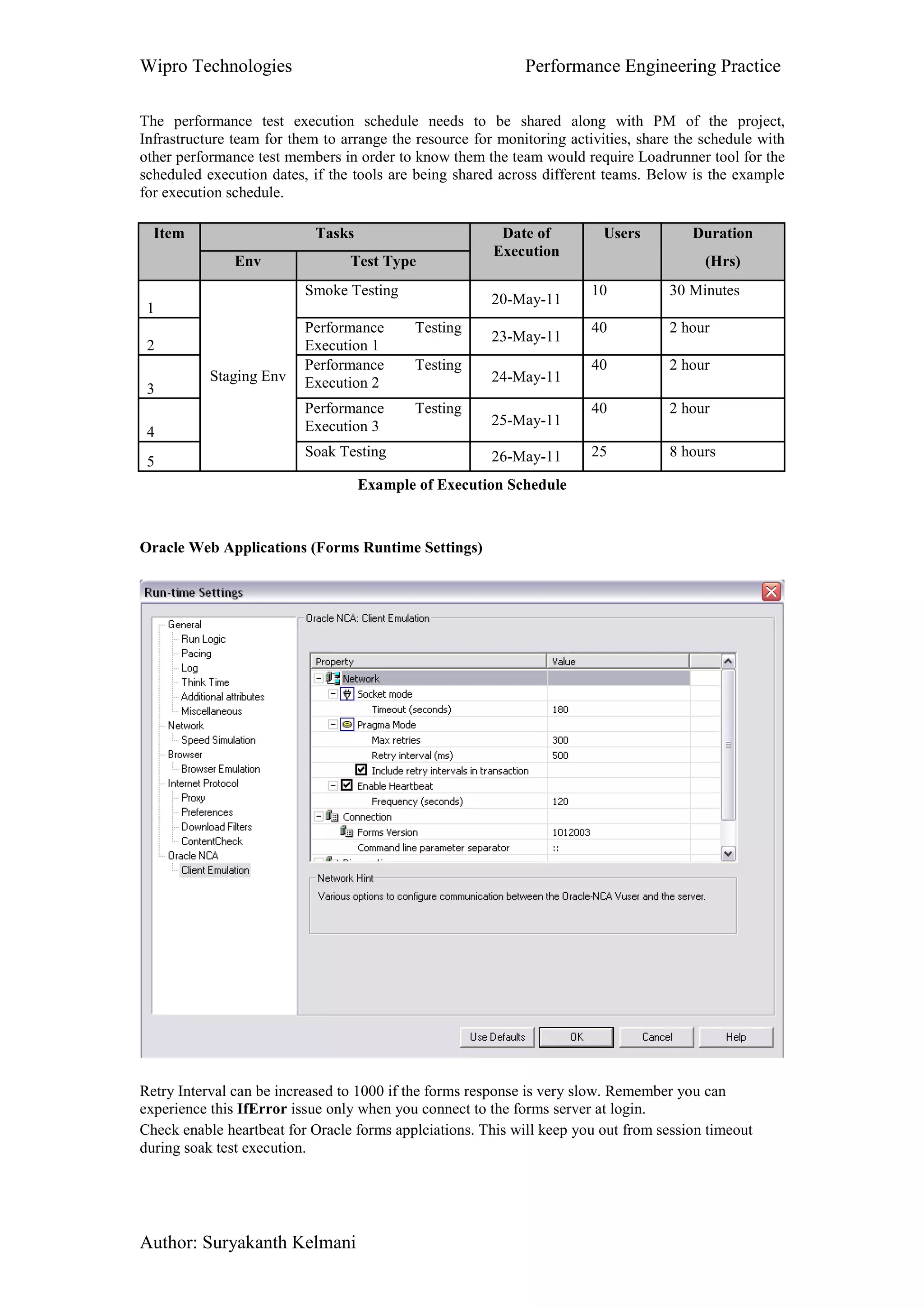 Performance Tesing Coding Standards And Best Practice Guidelines V1 Pdf