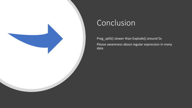 Php Explode And Pregsplit Test Ppt