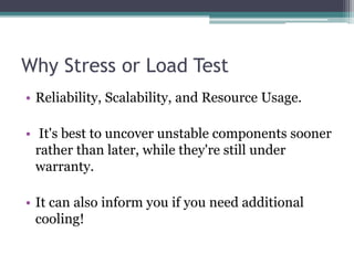 Performance testing | PPT