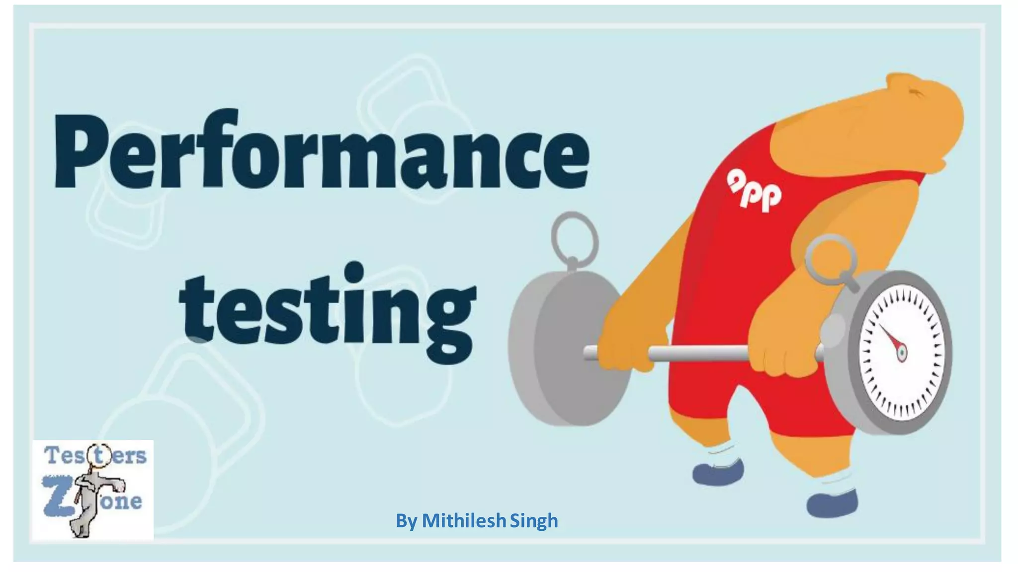 Performance Testing | PPT