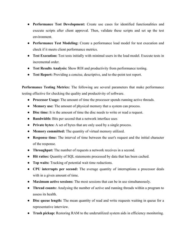 Introduction: What is Performance Testing? | PDF Introduction: What is Performance Testing? | PDF