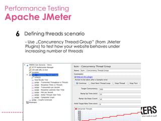 Performance Testing - Apache Benchmark, JMeter | PPT